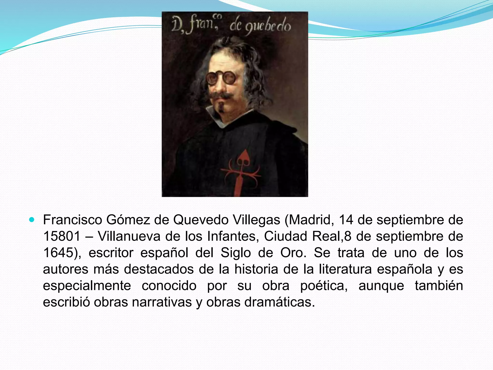 Francisco de quevedo | PPTX