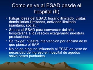 El papel de los ESAD | PPT