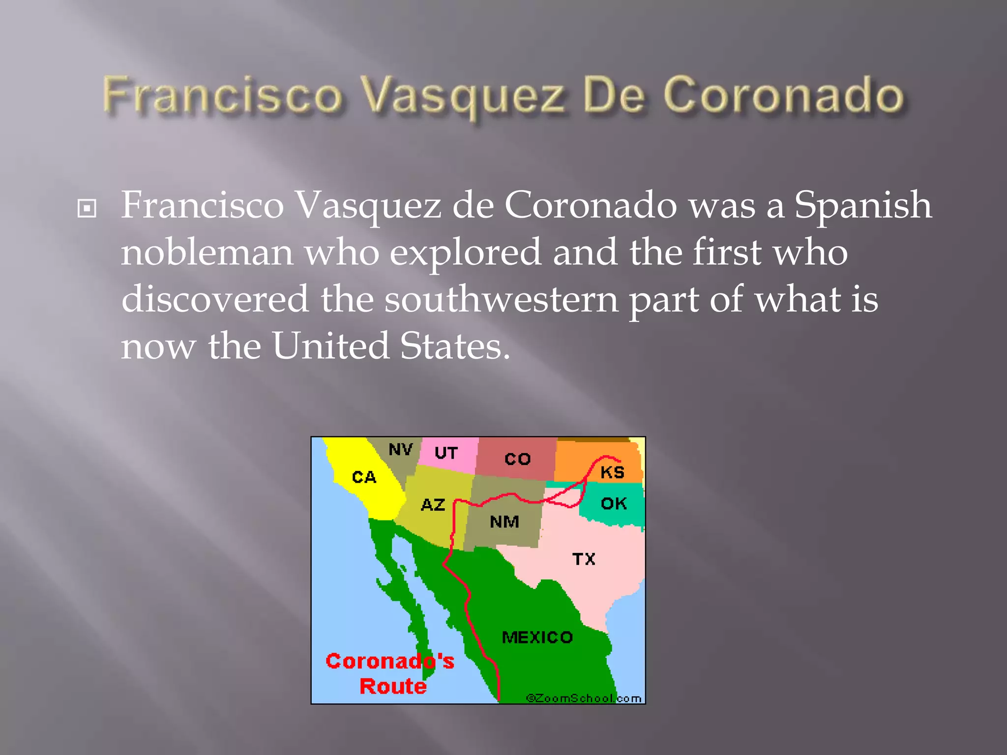 Francisco vasquez de coronado | PPT