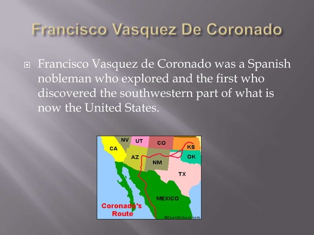 Francisco vasquez de coronado | PPT