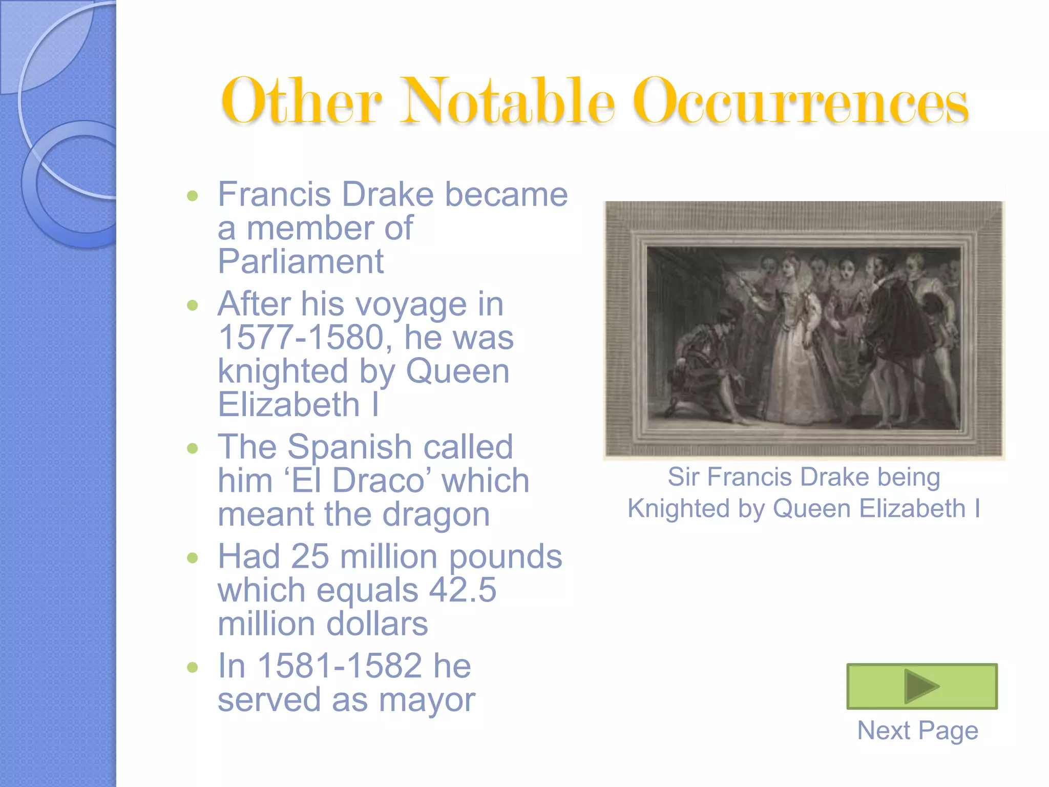 Sir Francis Drake | PPTX