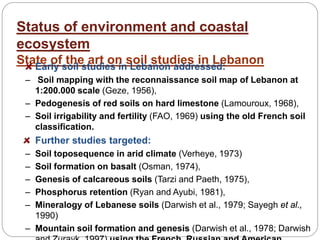 Status of Soil Resources in Lebanon By Roger Francis | PDF