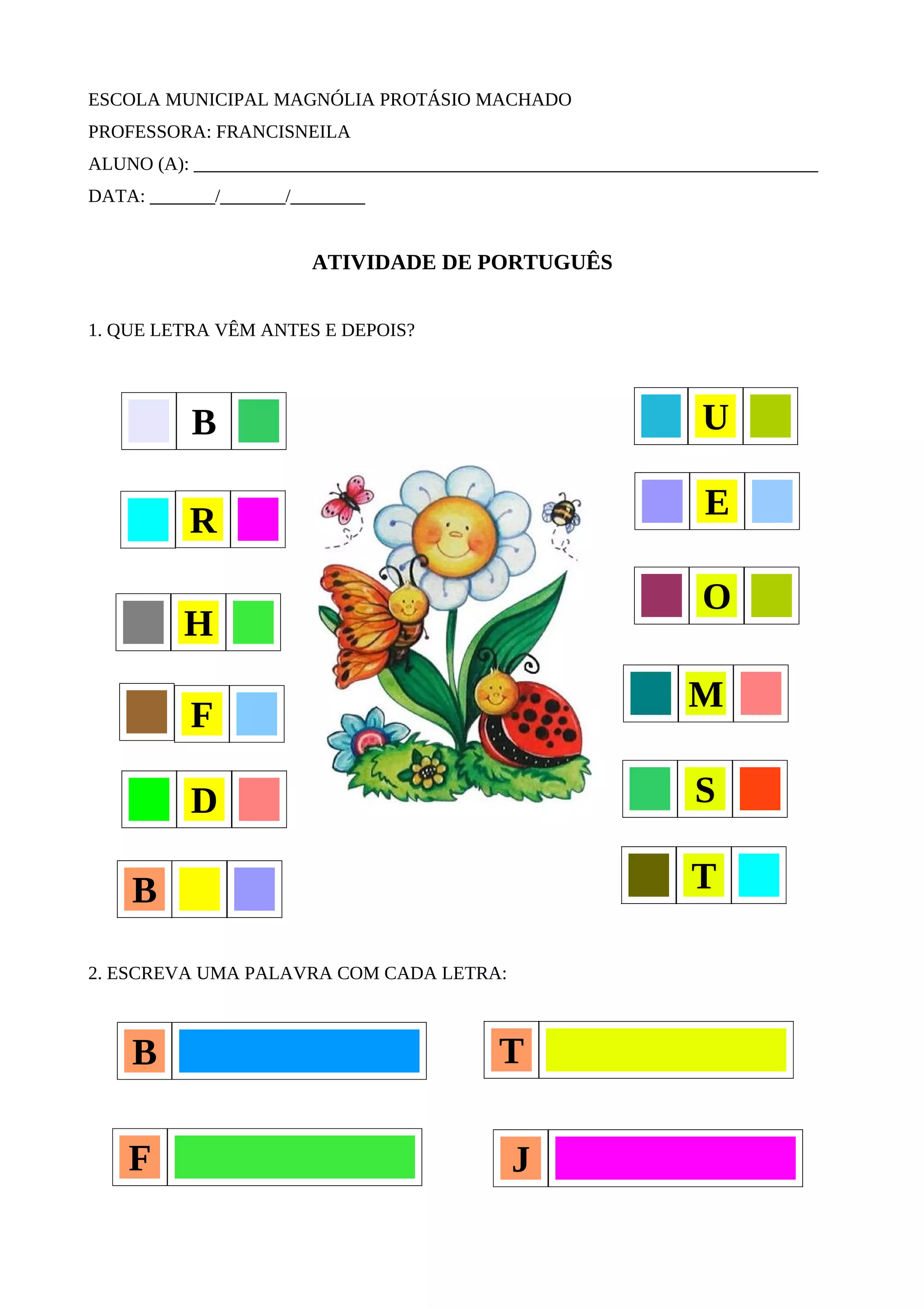 Francisneila atividade portugues neila | ODT