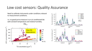 Using low cost particle sensors for characterisation of urban air pollution: Insights from ...