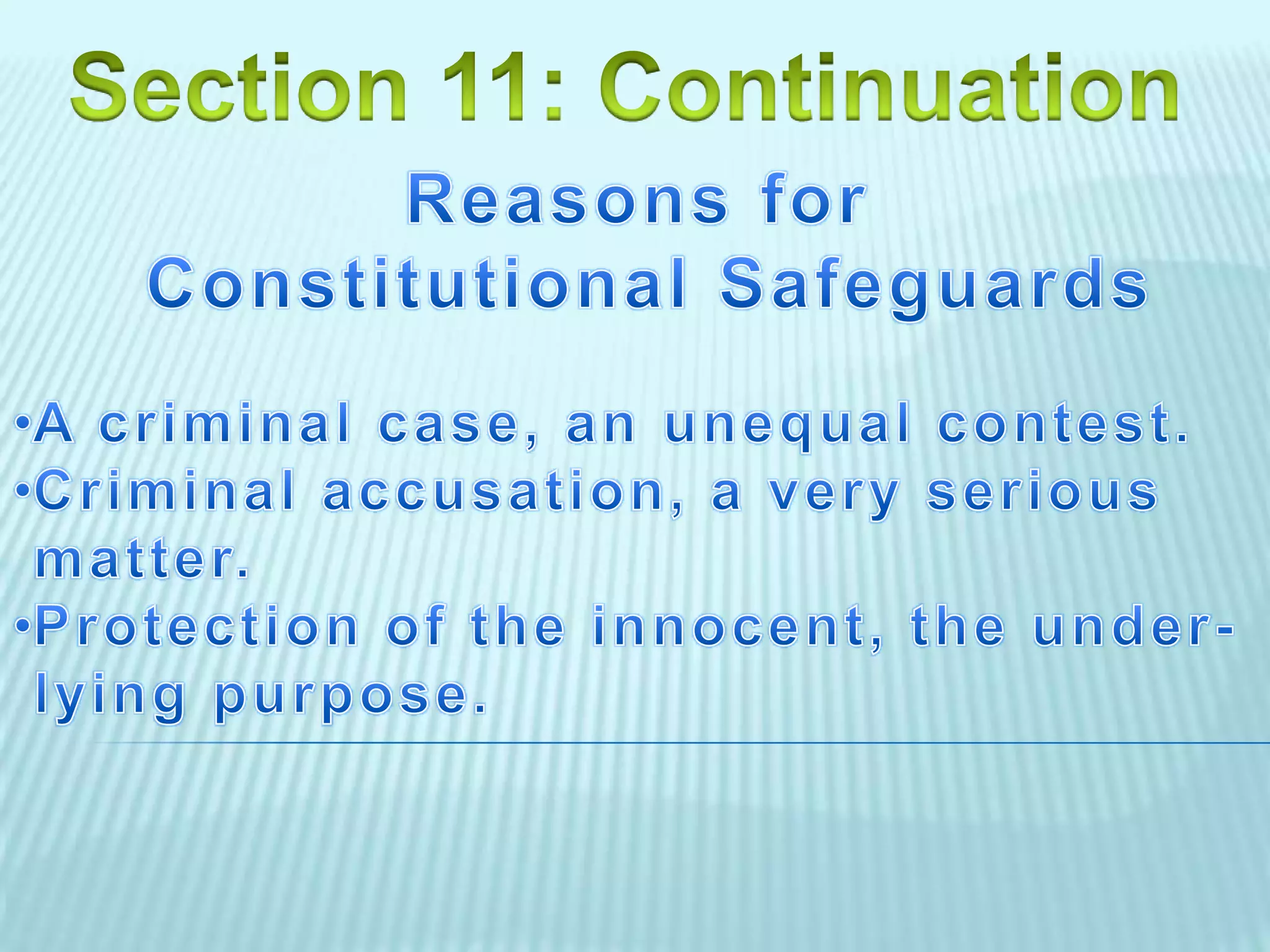 Article III Section 11(partly)-12 | PPT