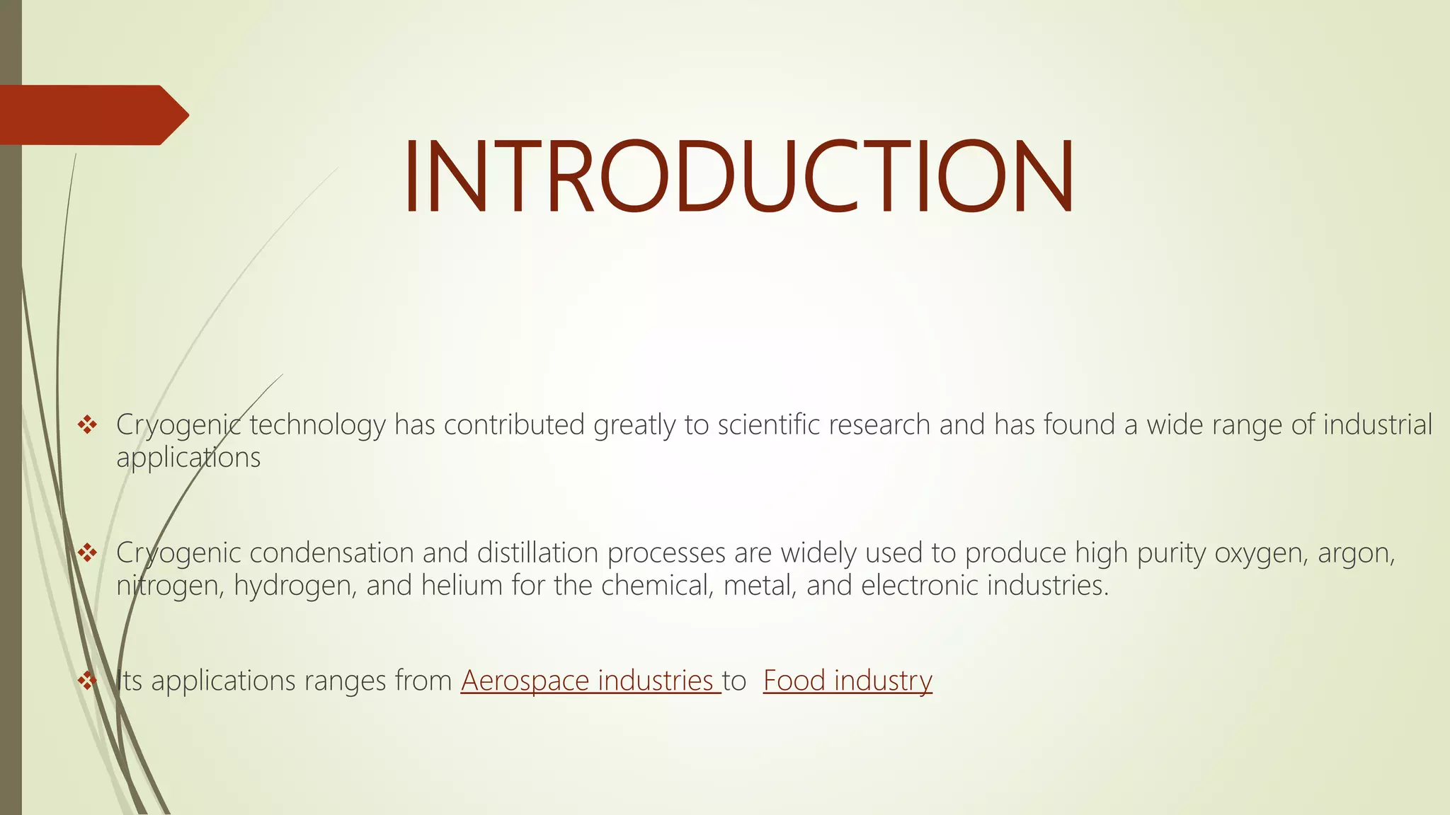 Cryogenic Technology | PPTX