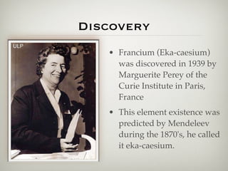 Francium | KEY