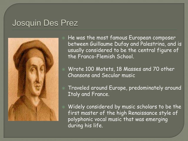 Franco flemish school | PPTX | Classical Music | Music
