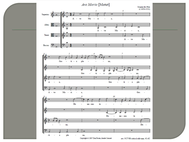Franco flemish school | PPTX | Classical Music | Music