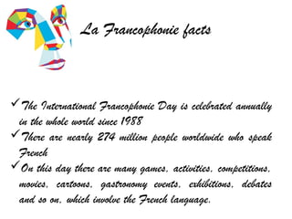 Francophonie 2018 will take place in armenia | PPT