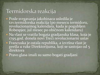 Francuska revolucija | PPT