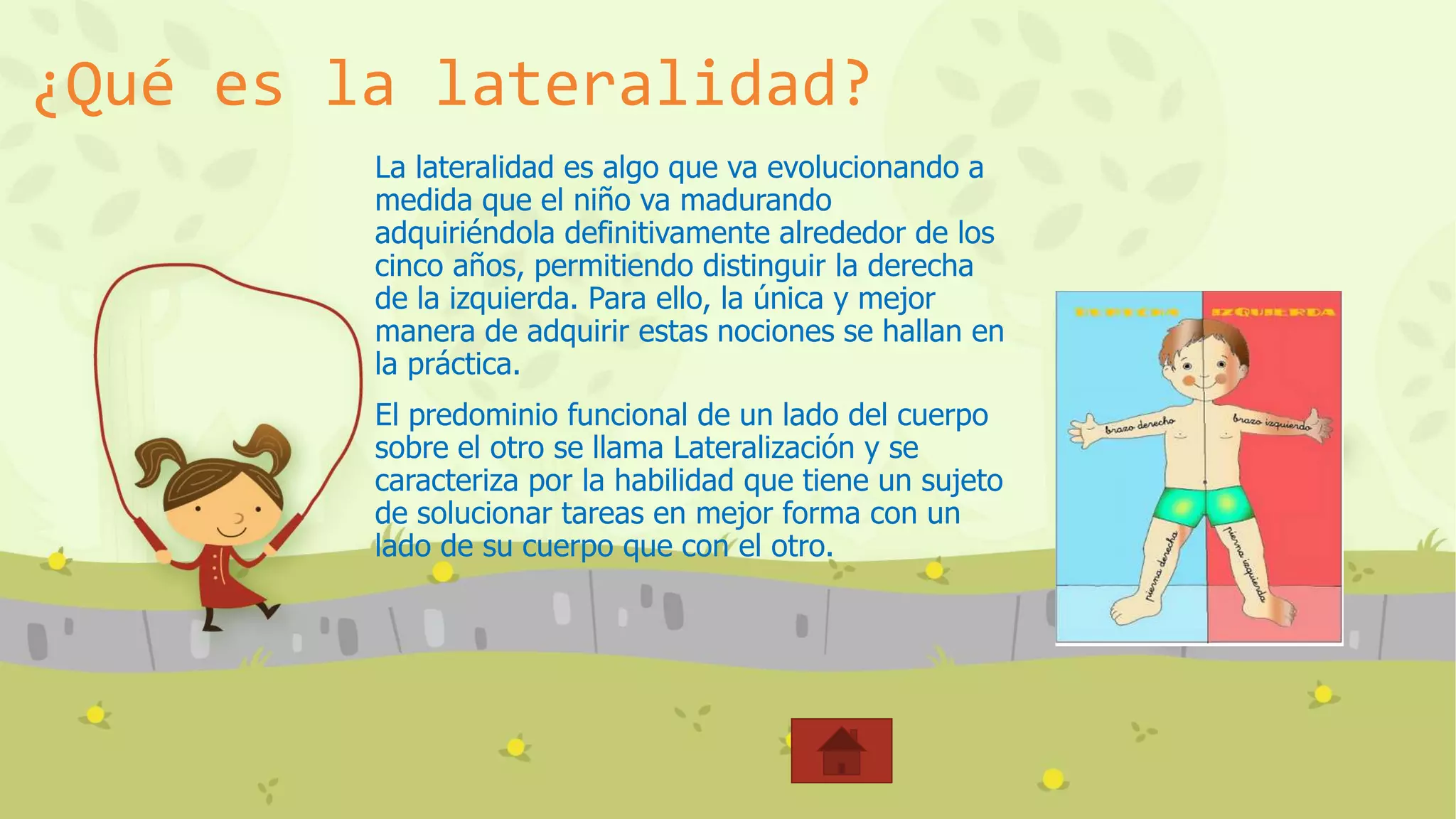 lateralidad niños 4-6 años | PPT