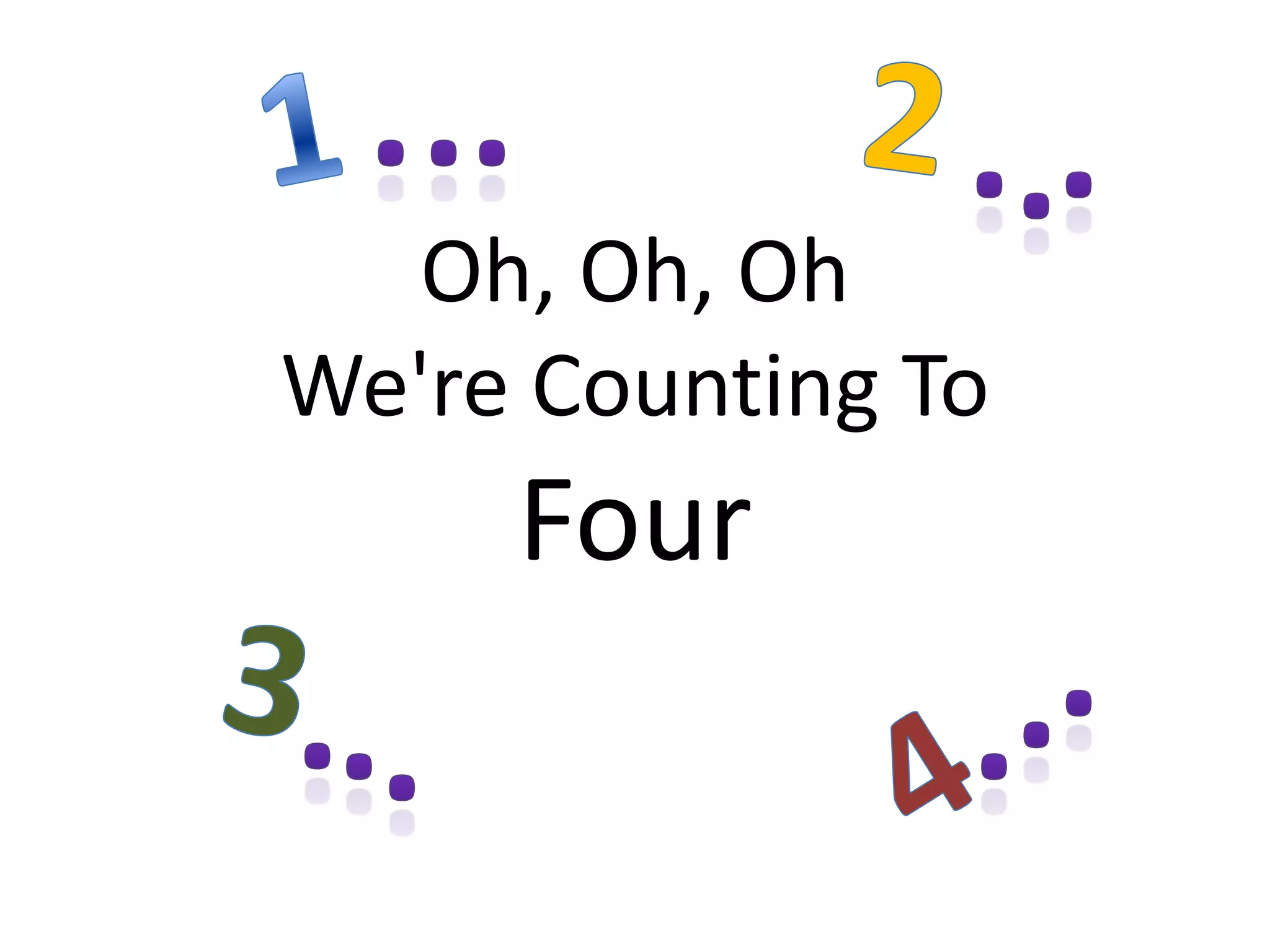 Counting to Four | PPT
