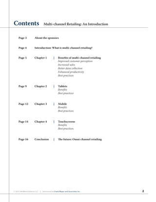 Multi-channel retailing | PDF