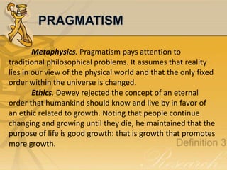 The Pragmatic Approach | PPTX