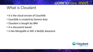 Cloudant e XPages | PPT
