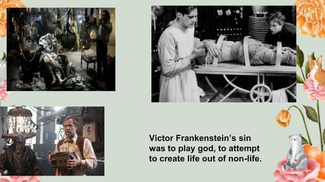 Nature Versus Nurture in' Frankenstein' | PPTX | Science Fiction | Genres