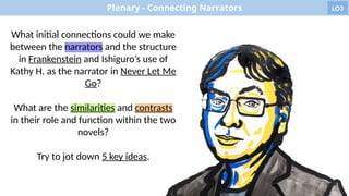 Frankenstein and Never Let Me Go Narrative Voice | PPTX