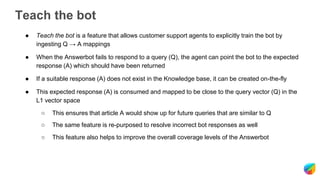 ML Framework for auto-responding to customer support queries | PPT