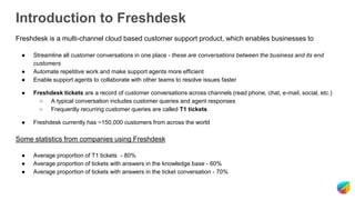 ML Framework for auto-responding to customer support queries | PPT