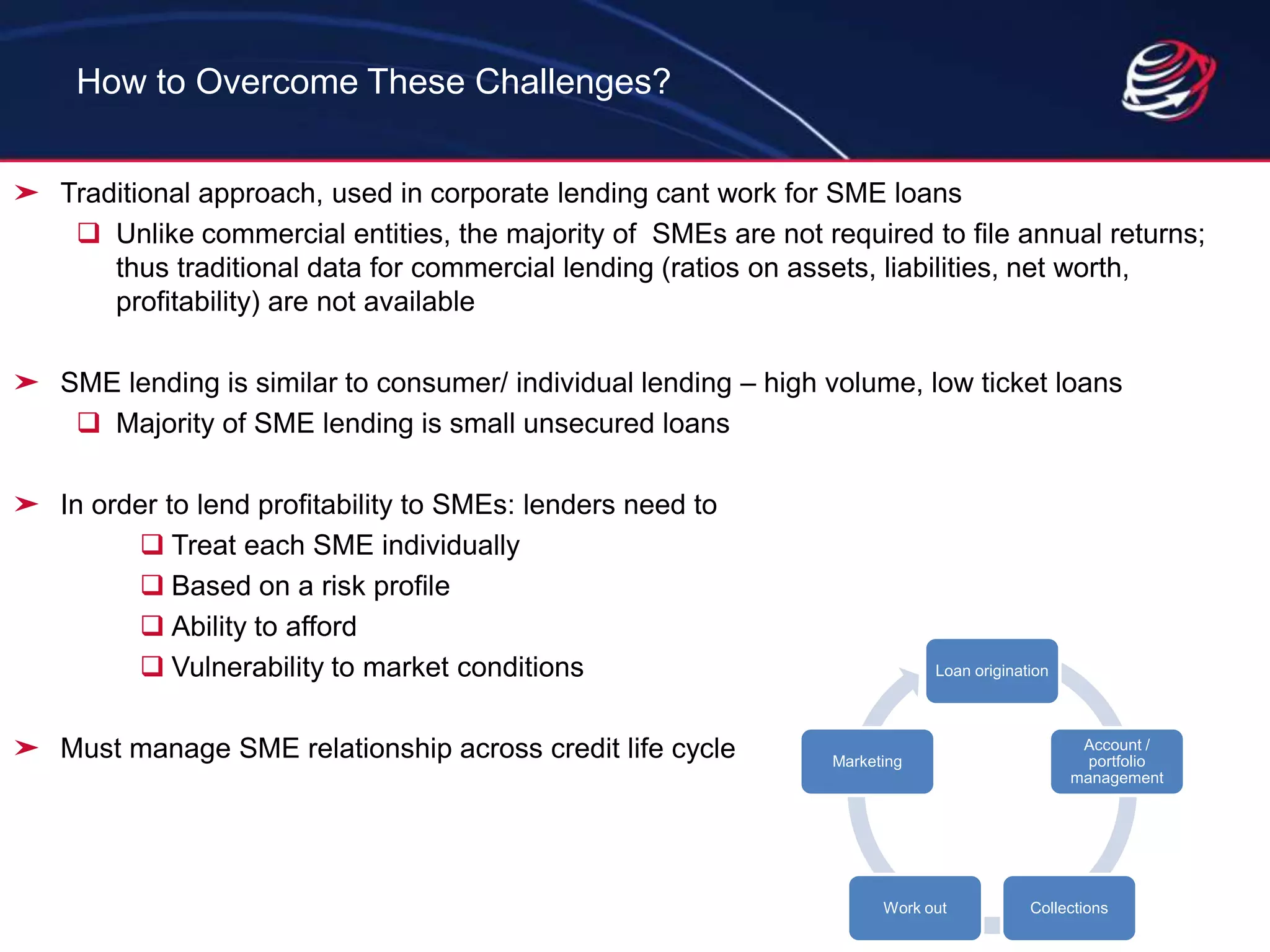 SME credit information presentation | PPTX