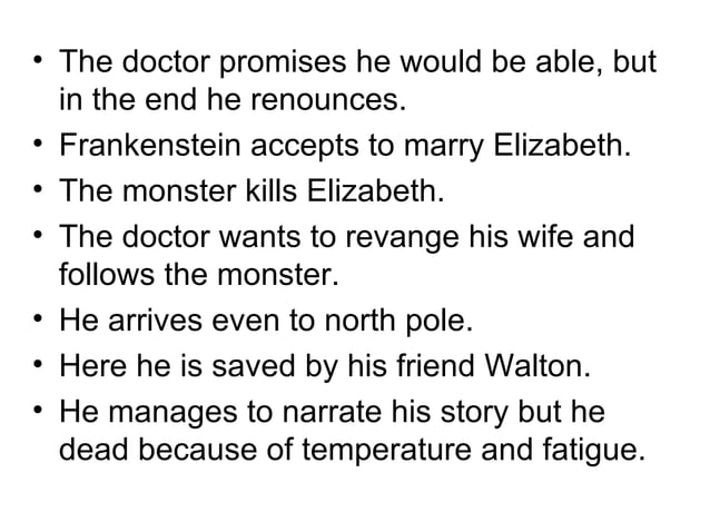 Frankenstein | PPT