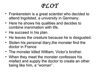 Frankenstein | PPT | Free Download