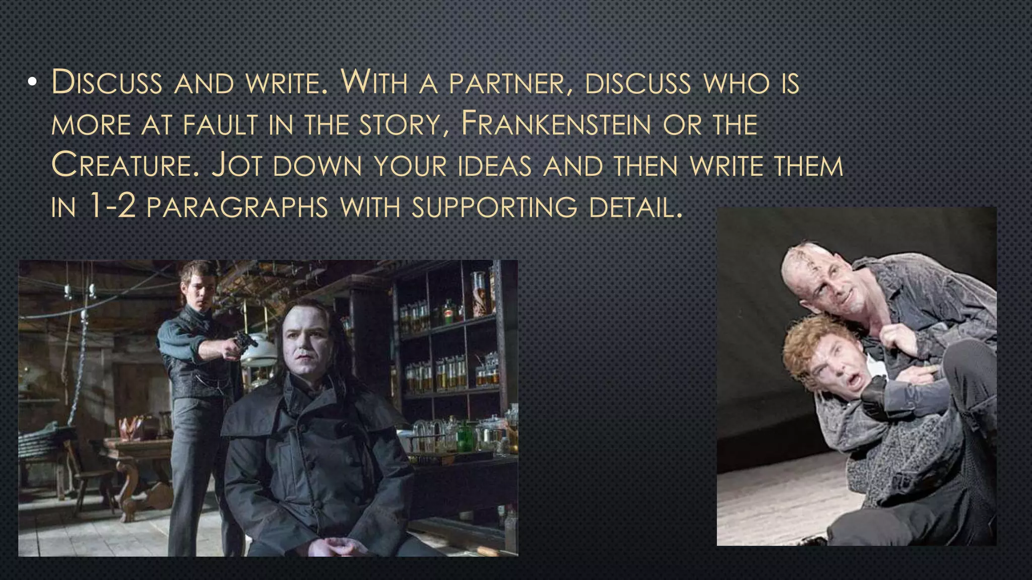 Frankenstein - The Play | PPTX