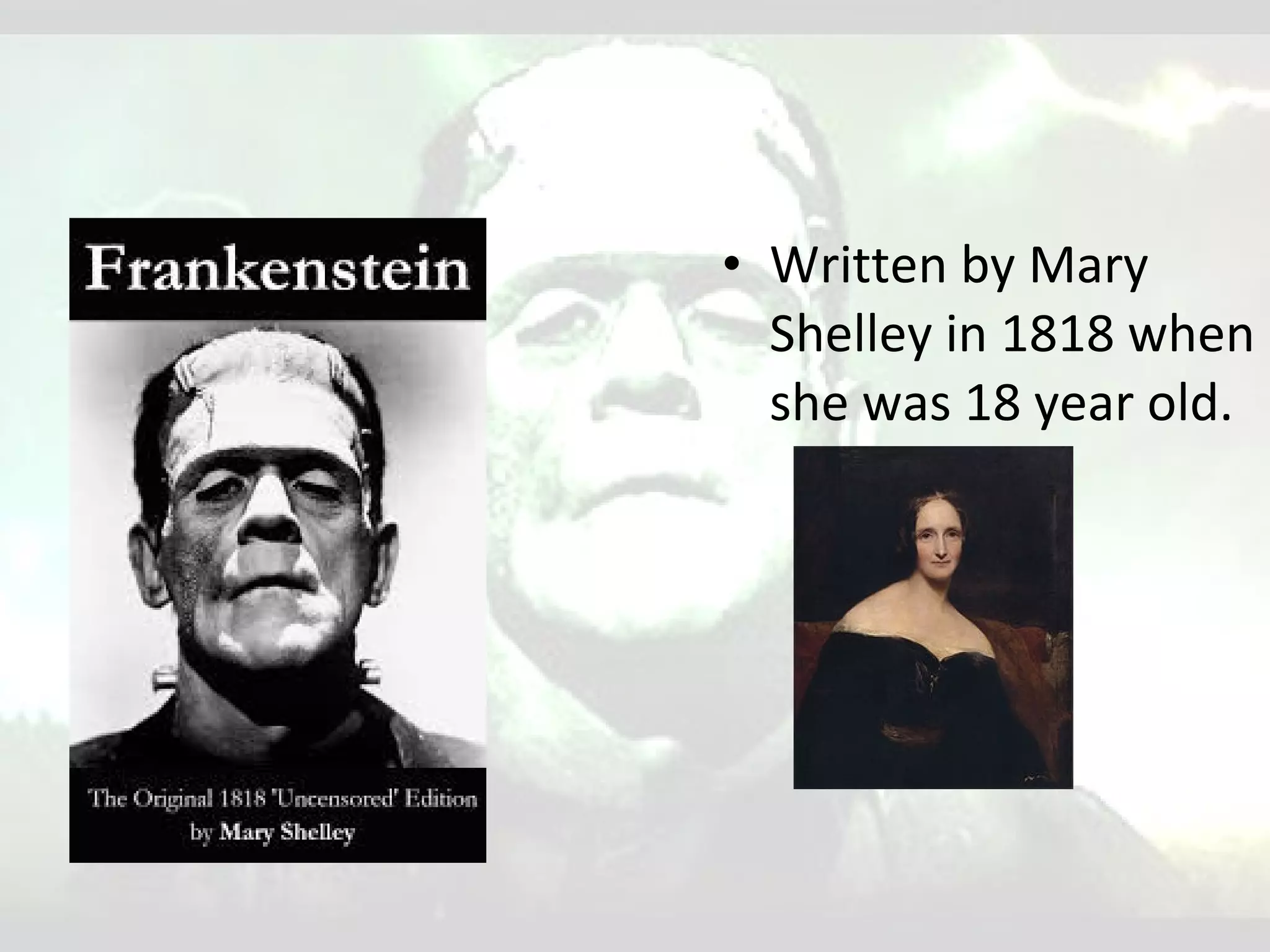 Romanticism in Frankenstein | PPT