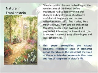 Romanticism in Frankenstein | PPT