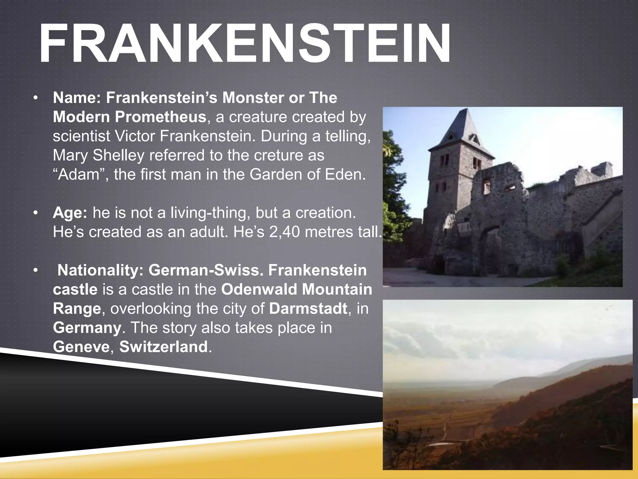 Frankenstein | PPT