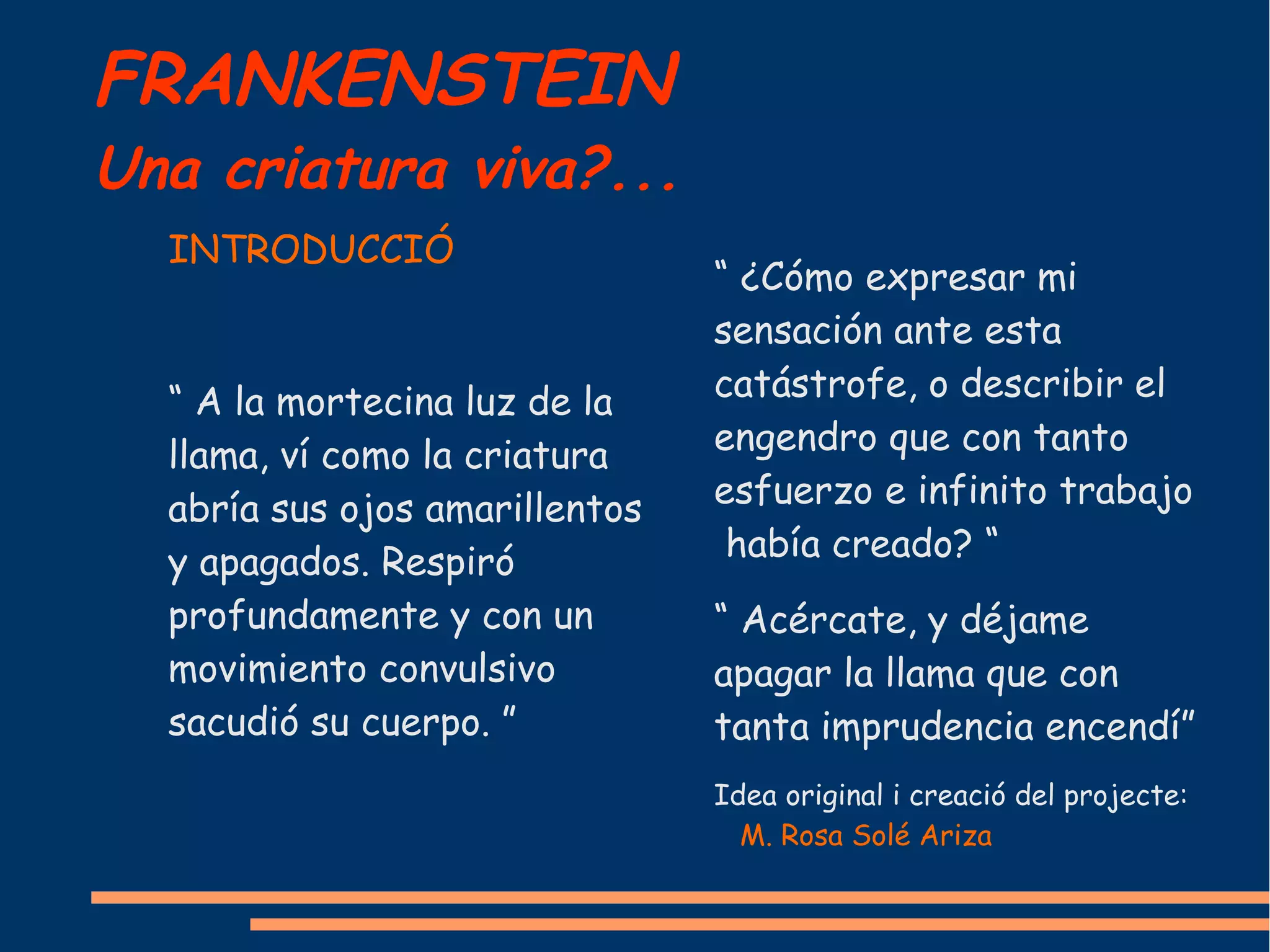 Frankenstein | ODP