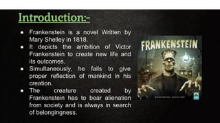 Search for Identity in 'Frankenstein' | PDF