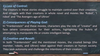 "Frankenstein" by Mary Shelley as a Modern work | PPTX