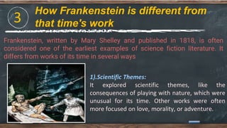"Frankenstein" by Mary Shelley as a Modern work | PPT