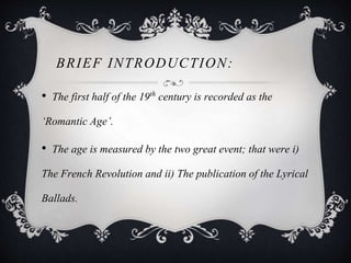 Frankenstein as romantic novel | PPT
