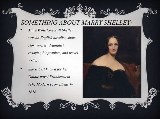 Frankenstein as romantic novel | PPT