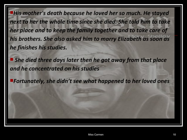 Frankenstein ch 1 4 | PPT