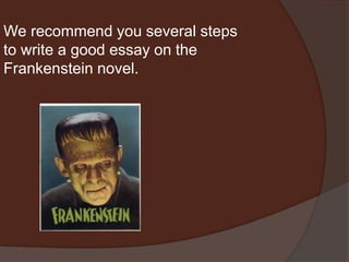 Frankenstein essay | PPTX