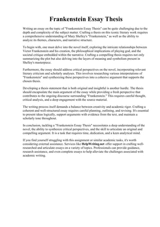 Frankenstein Essay Thesis.pdf