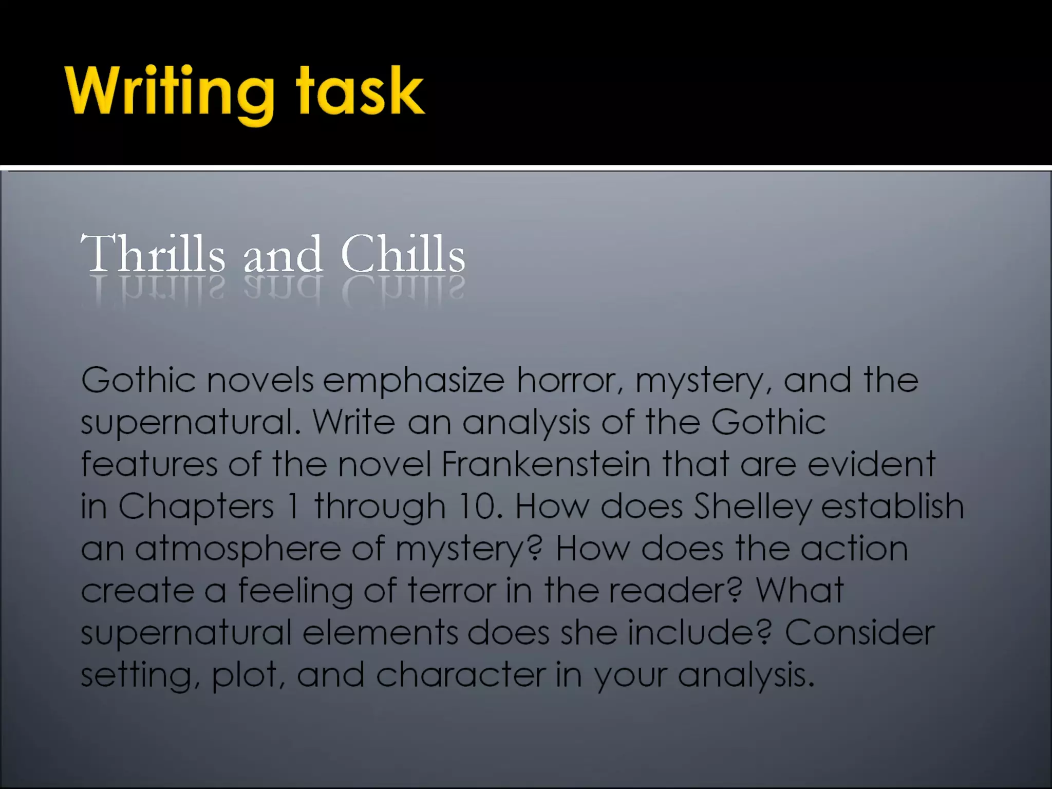 Frankenstein final | PPT