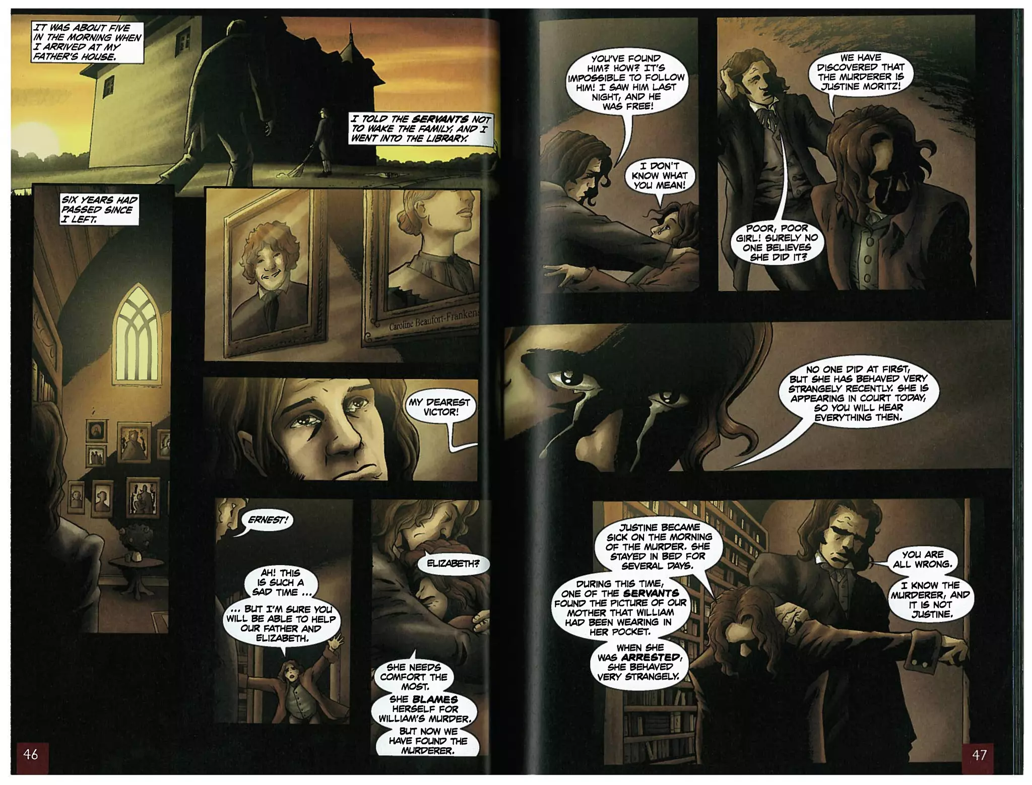 Frankenstein Graphic Novel | PDF