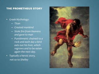 Frankenstein intro and research project intro | PPTX