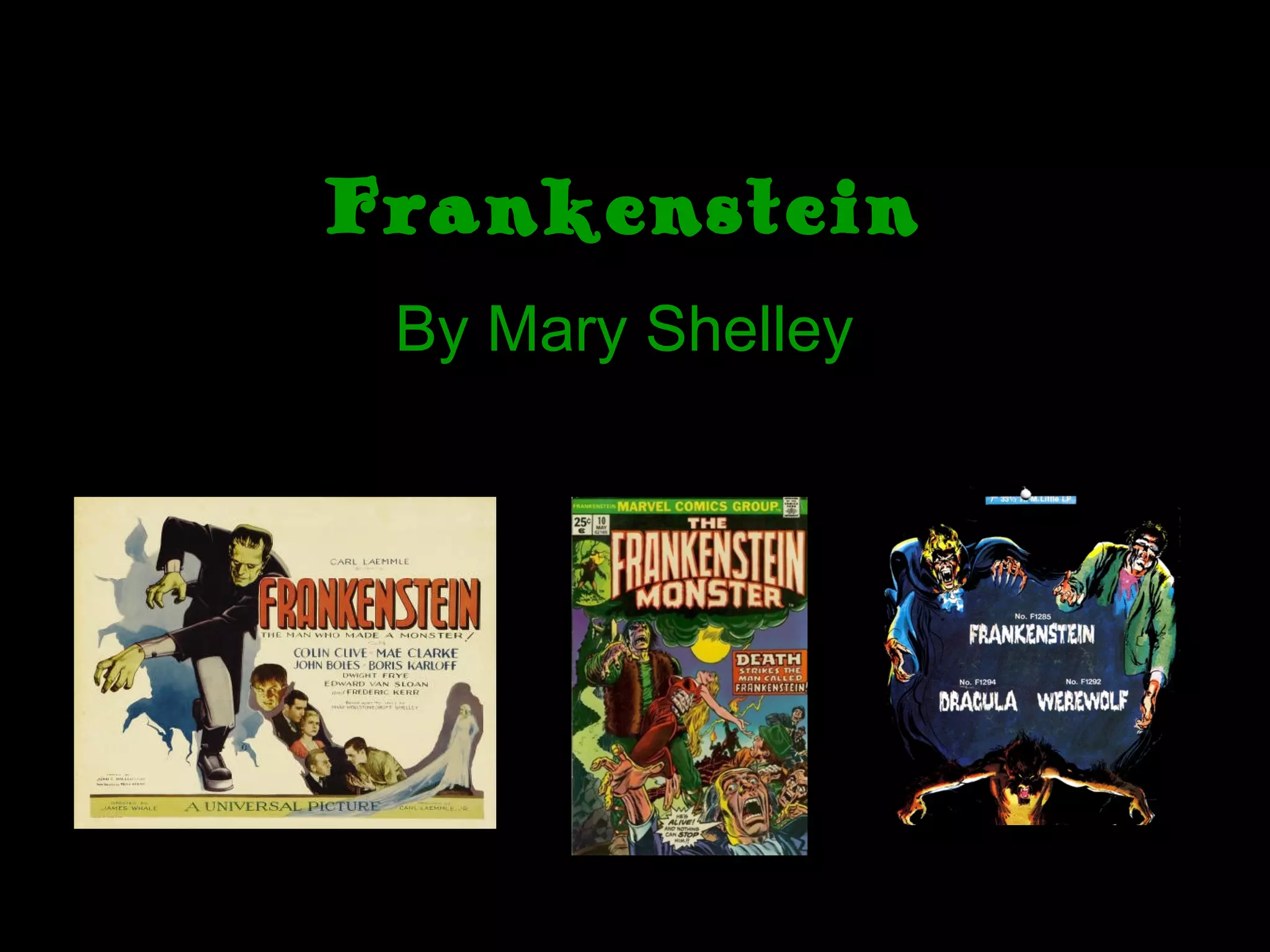 Frankenstein intro ppt_2013 | PPT