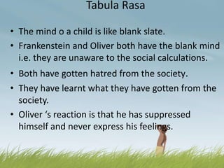 Frankenstein & Oliver Twist study of orphan in literature | PPT