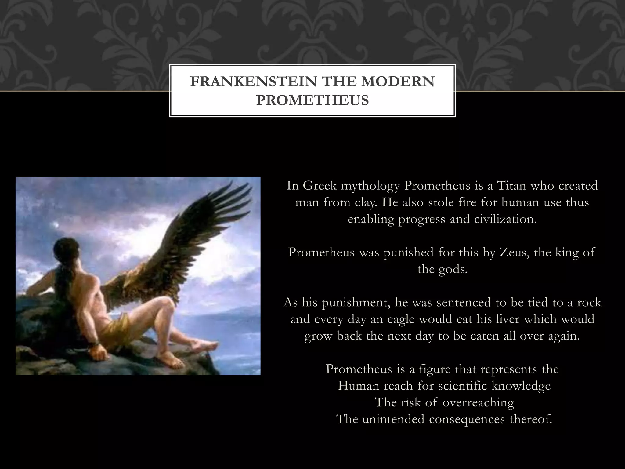 Frankenstein power point | PPTX