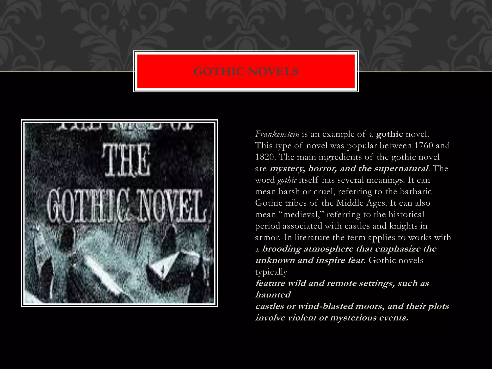 Frankenstein power point | PPTX