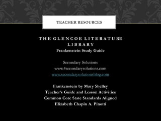 Frankenstein power point | PPTX