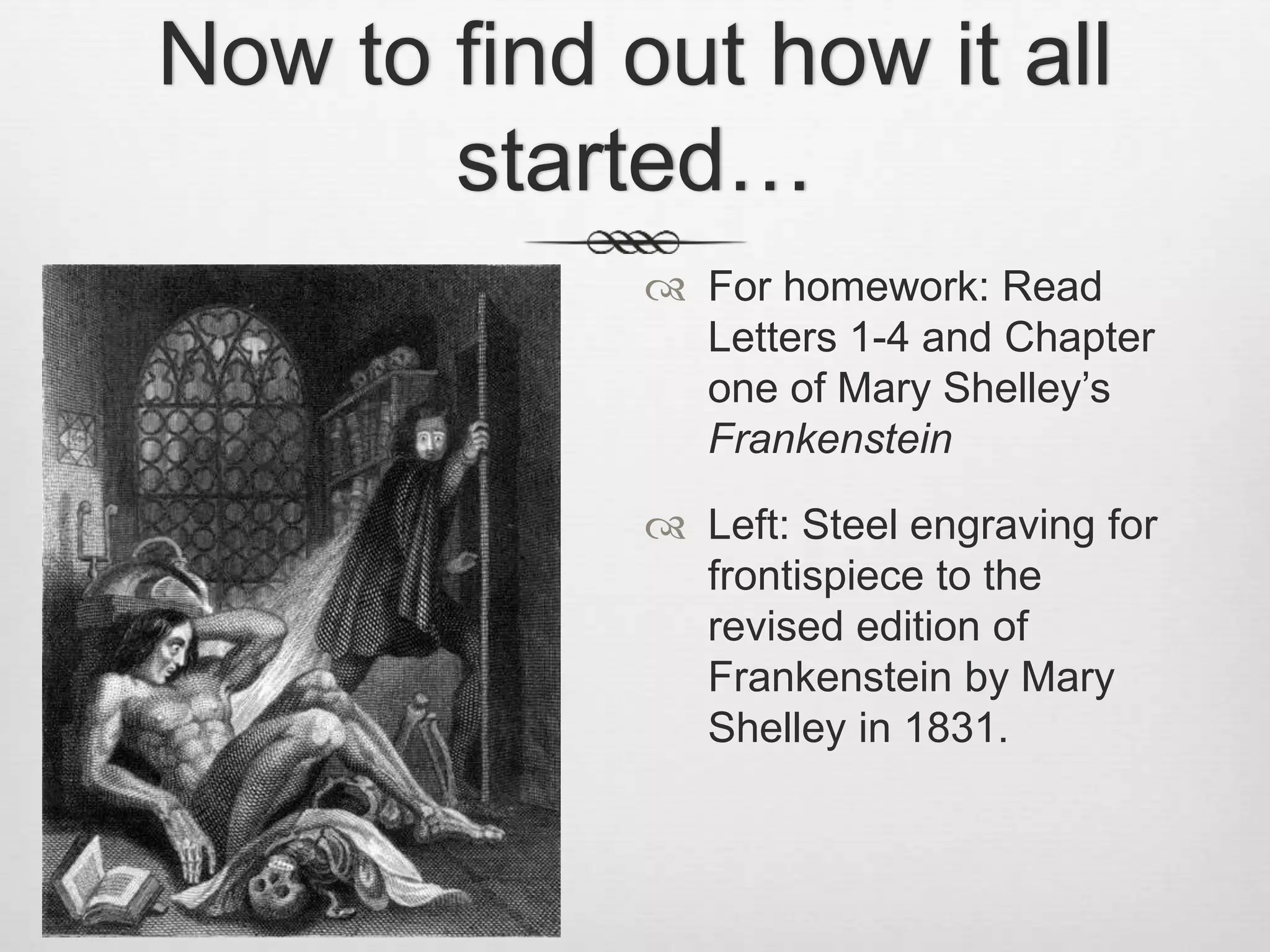 Frankenstein ppt | PPTX