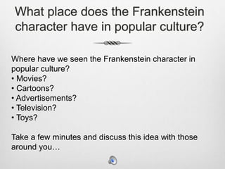 Frankenstein ppt | PPTX